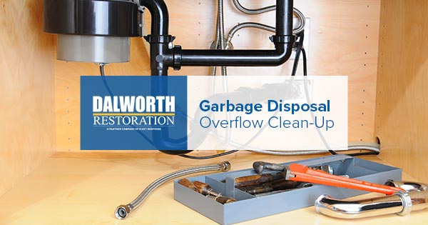 Garbage Disposal Overflow Clean-Up in DFW | Dalworth Restoration